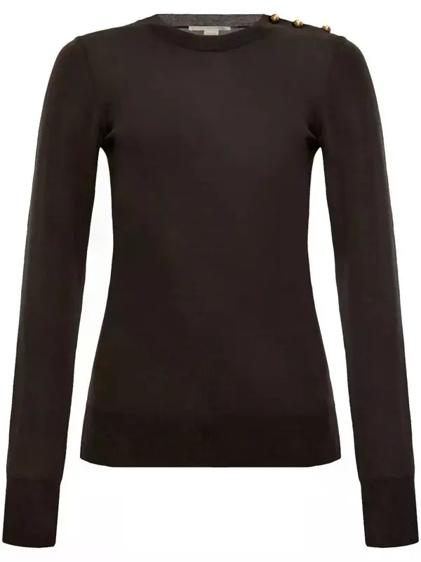 Stella McCartney Fine-knit Wool Jumper - Brown