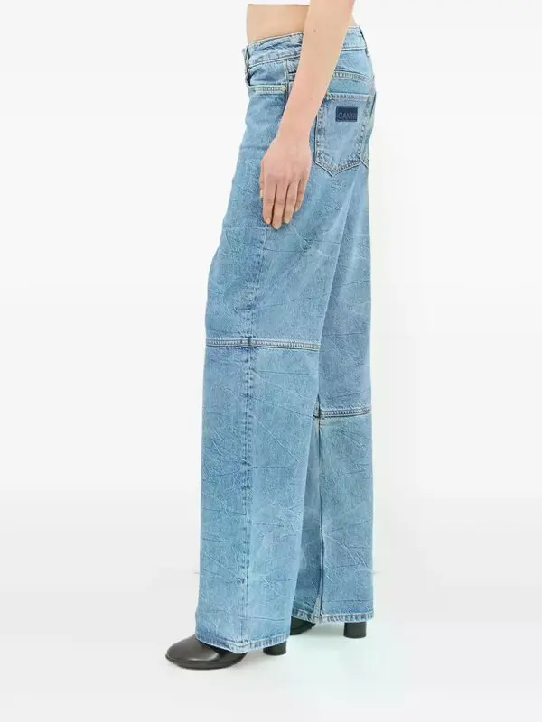 GANNI Wide-leg Jeans