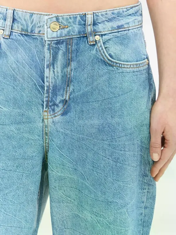 GANNI Wide-leg Jeans