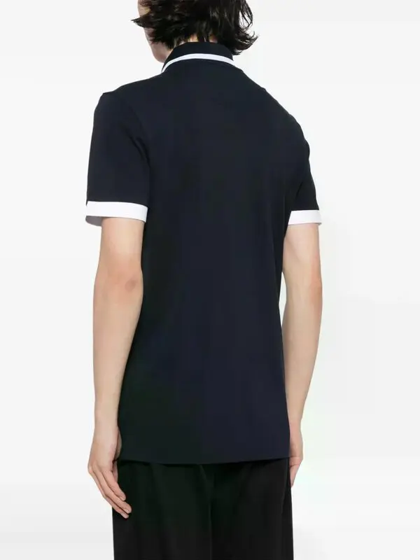 BOSS Logo-print Cotton Polo Shirt
