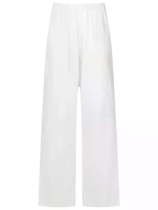 AMIR SLAMA Elasticated-waistband Straight-leg Trousers