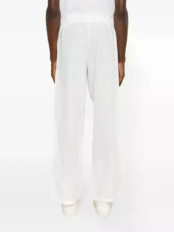 AMIR SLAMA Elasticated-waistband Straight-leg Trousers