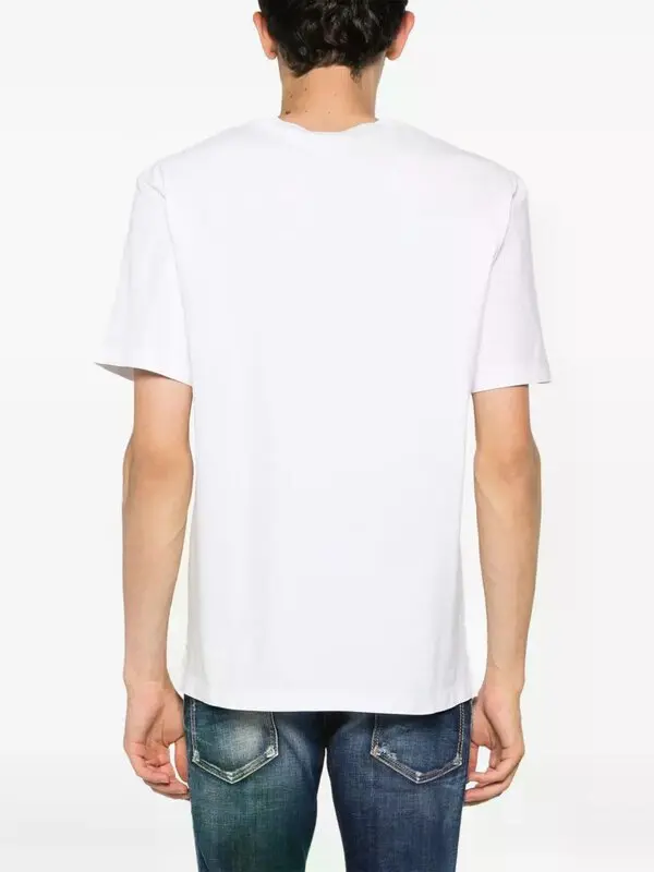 Dsquared2 Logo-embroidered Cotton T-shirt