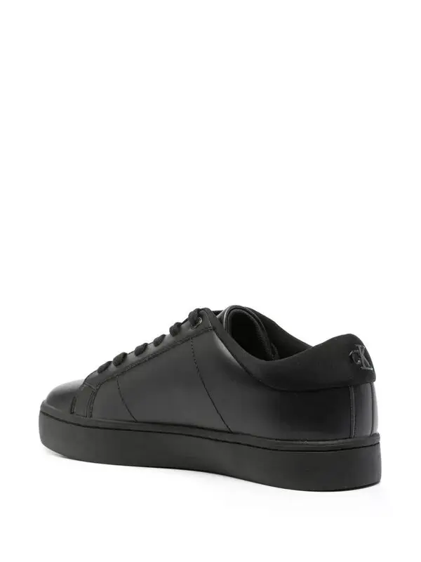 Calvin Klein Debossed-logo Leather Sneakers