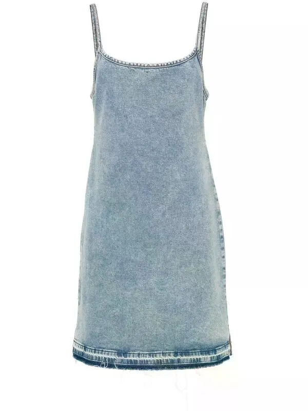 Hugo Stretch Denim Mini Dress - Blue