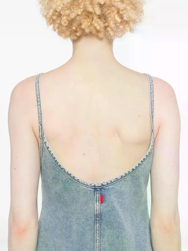 Hugo Stretch Denim Mini Dress