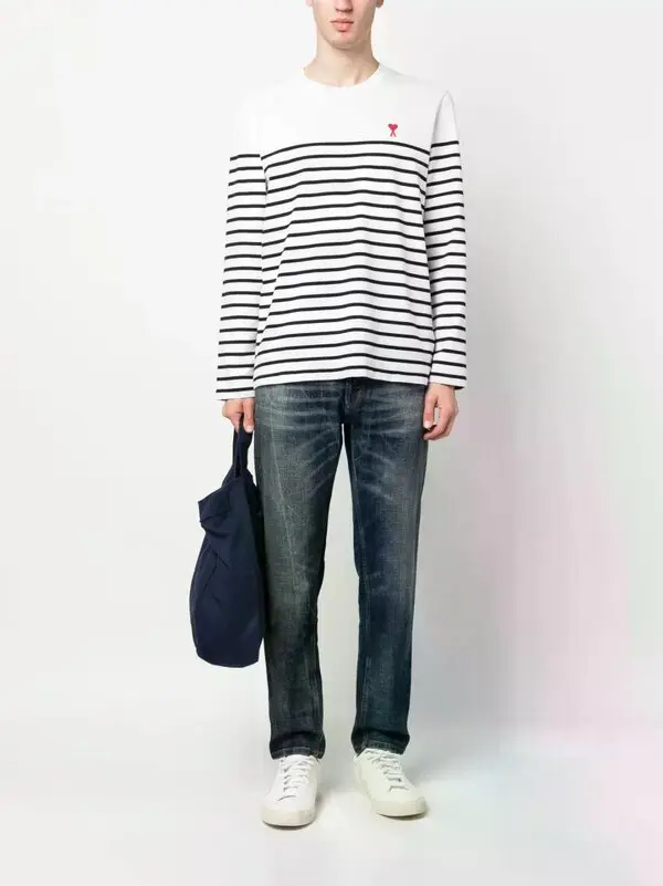 DONDUP Whiskering-effect Straight Leg Jeans - Blue