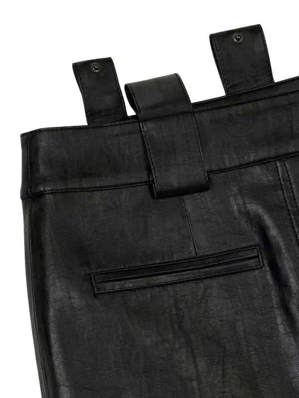 STUDIO TOMBOY Leather Layered Skirt