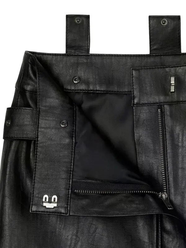 STUDIO TOMBOY Leather Layered Skirt