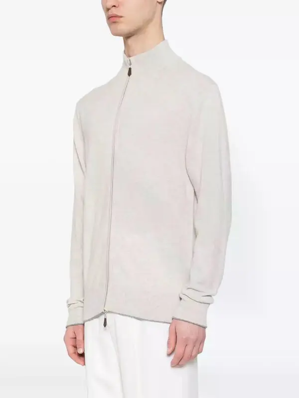 N.peal Knightsbridge Zip-up Cardigan