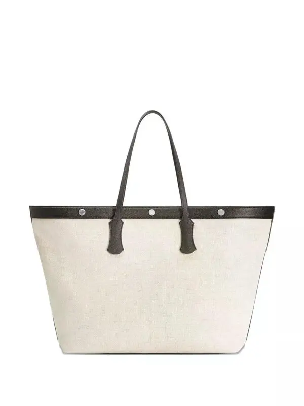 Dolce & Gabbana Canvas Shoulder Bag - Neutrals