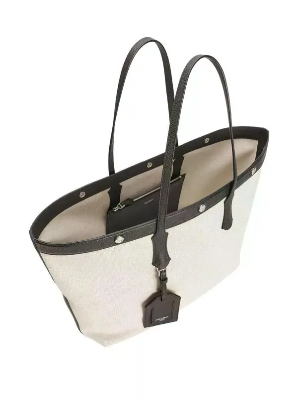 Dolce & Gabbana Canvas Shoulder Bag - Neutrals