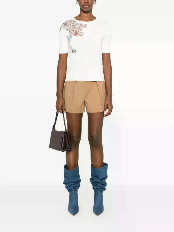 Ermanno Scervino Crystal-embellished T-shirt