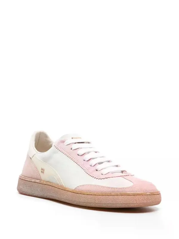 Moma Panelled Suede Sneakers