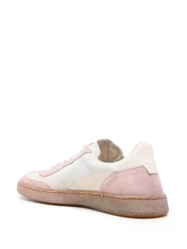 Moma Panelled Suede Sneakers