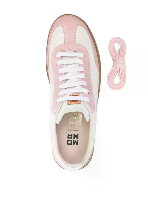 Moma Panelled Suede Sneakers