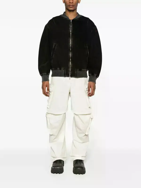 DIESEL® D-vinz Denim Bomber Jacket
