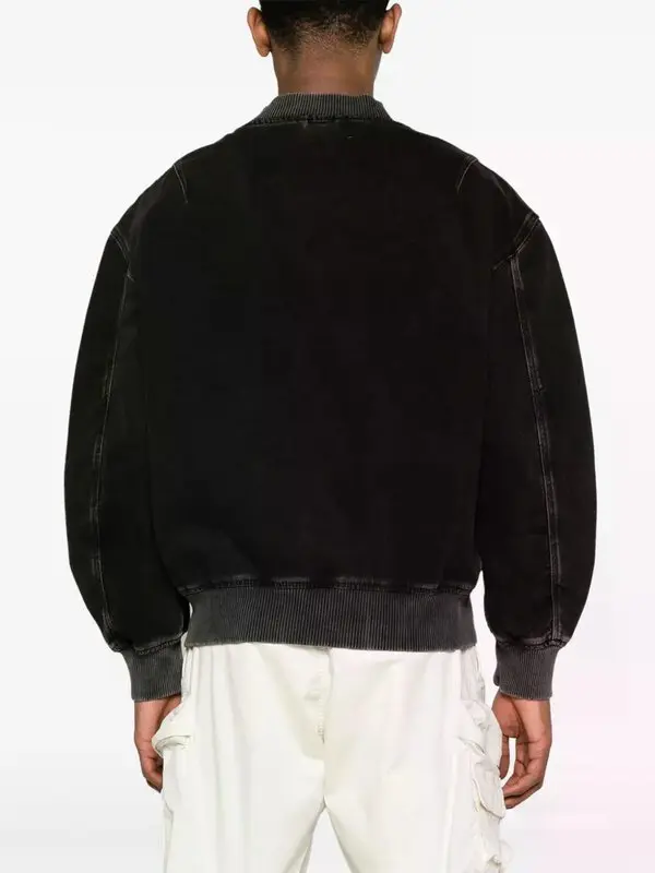 DIESEL® D-vinz Denim Bomber Jacket