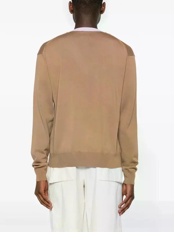 JIL SANDER Layered V-neck Jumper
