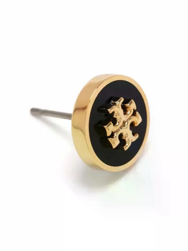 Tory Burch Icon Enamel Circle-stud Earrings