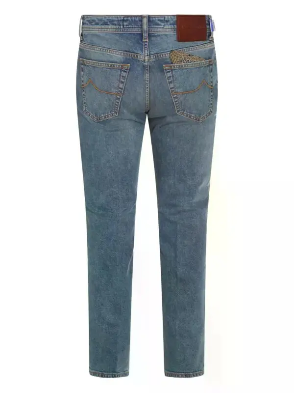 Jacob Cohen Washed Effect Jeans - Blue