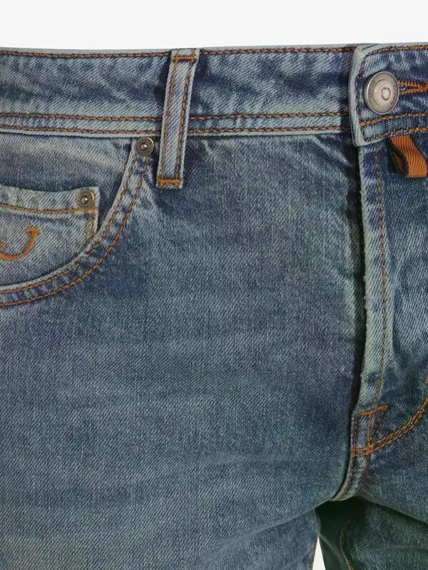 Jacob Cohen Washed Effect Jeans - Blue