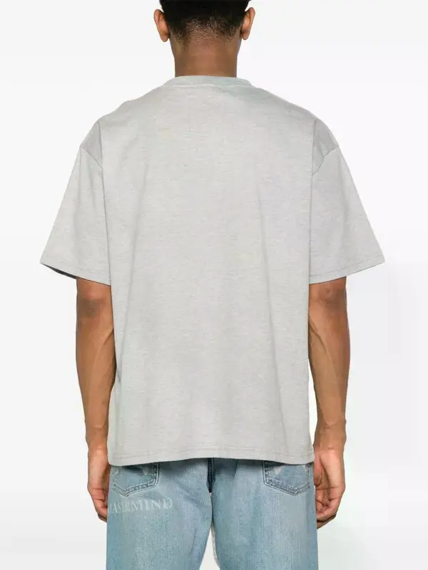 Gcds Logo-patch Cotton T-shirt
