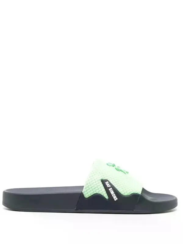 Raf Simons Astra Logo Slides - Grey