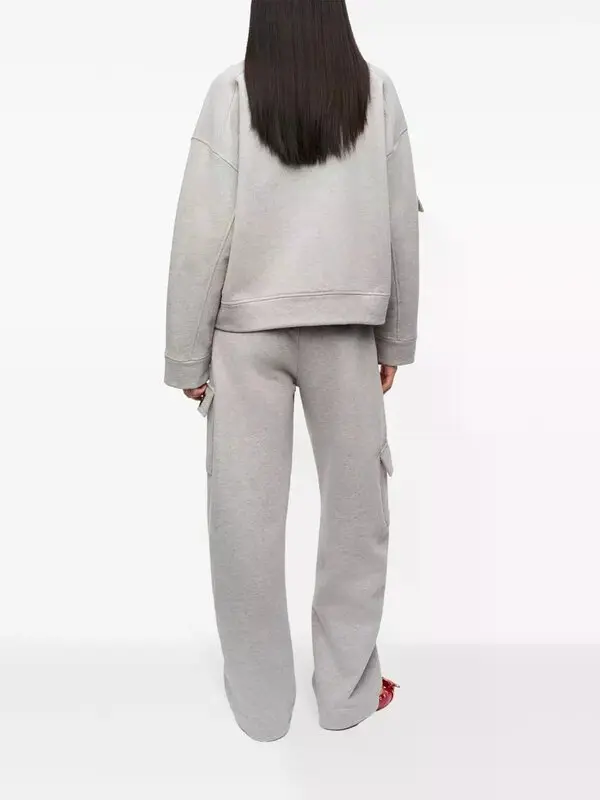 GANNI Logo-patch Sweatshirt