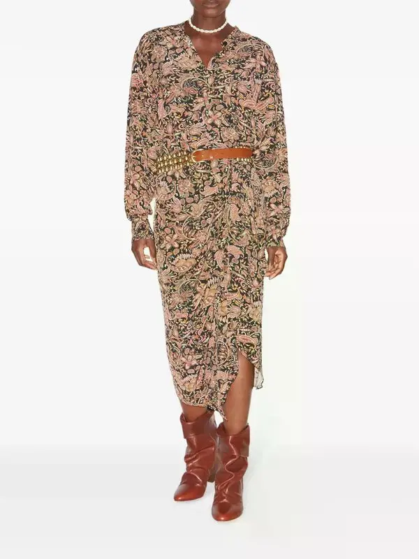 MARANT ETOILE Zaine Midi Skirt