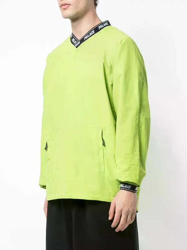 PALACE Aslan Shell Logo-trim Overshirt