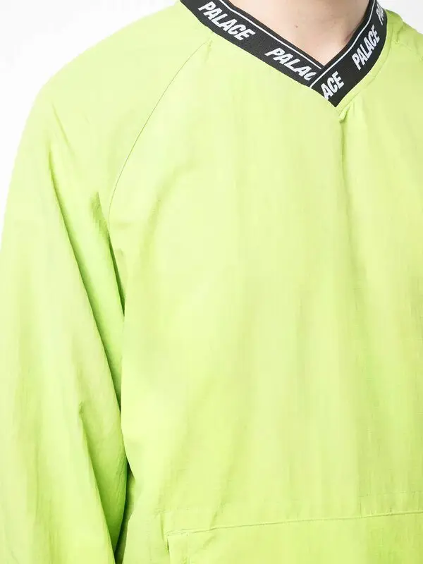 PALACE Aslan Shell Logo-trim Overshirt