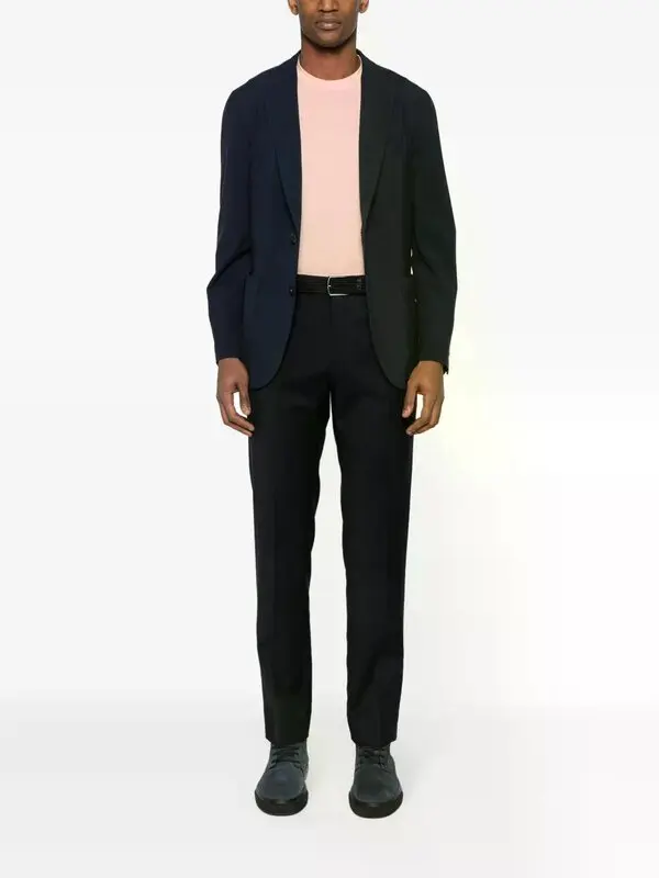 Boglioli Single-breasted Virgin Wool Blazer