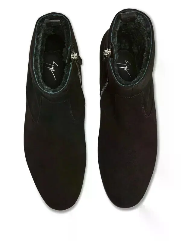 GIUSEPPE ZANOTTI Ron Ankle Boots - Black