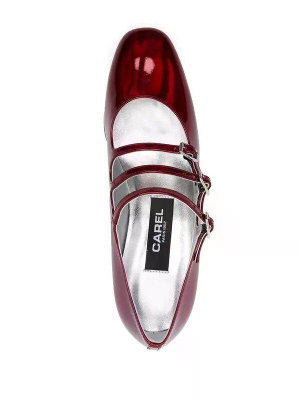 CAREL Kina 40mm Pumps - Red