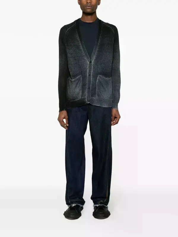 Avant Toi Washed Linen Cardigan