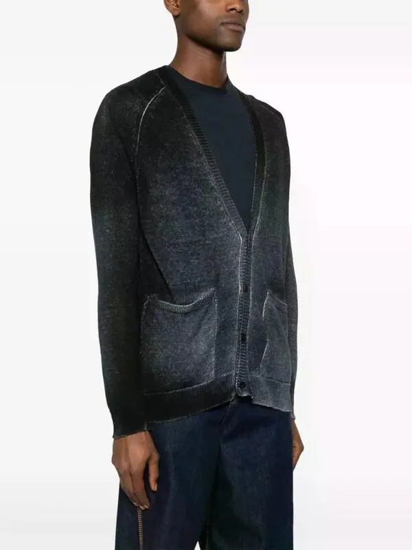 Avant Toi Washed Linen Cardigan