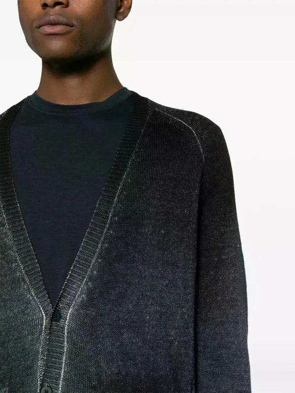 Avant Toi Washed Linen Cardigan