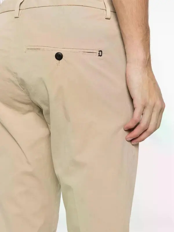 DONDUP Slim-fit Chino Trousers - Neutrals