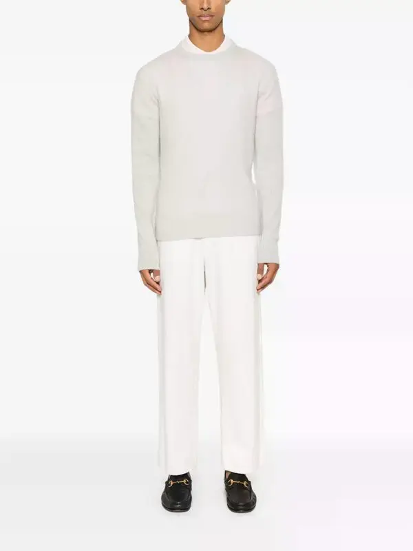 TOM FORD Ribbed-trim Cashmere-silk Sweater