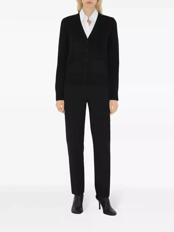 Burberry Mirrored Horse Intarsia-knit Cardigan