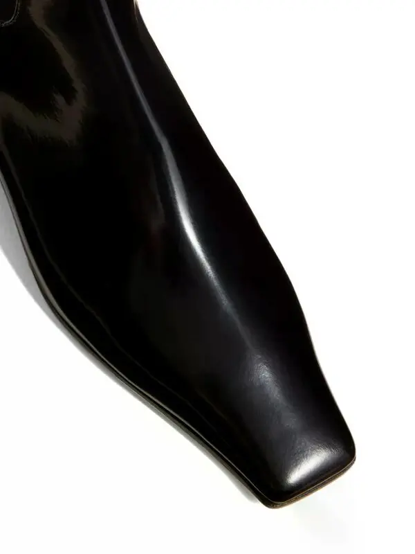 Khaite The Marfa Ankle Leather Boots