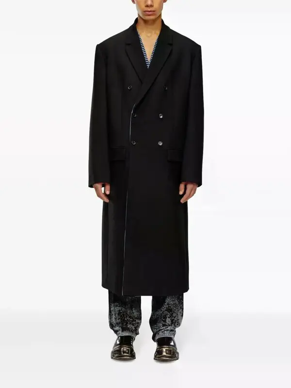 DIESEL® Double-breasted Tailored Coat