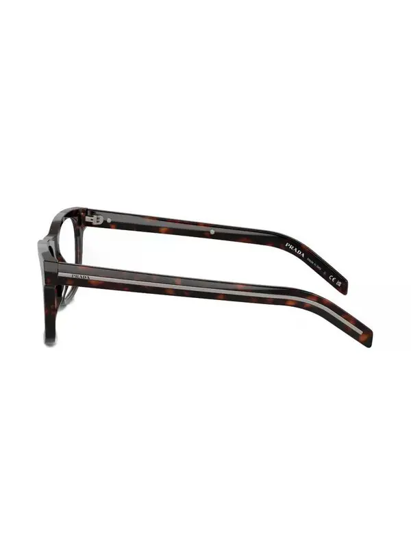 Prada Rivet-detail Square-frame Glasses