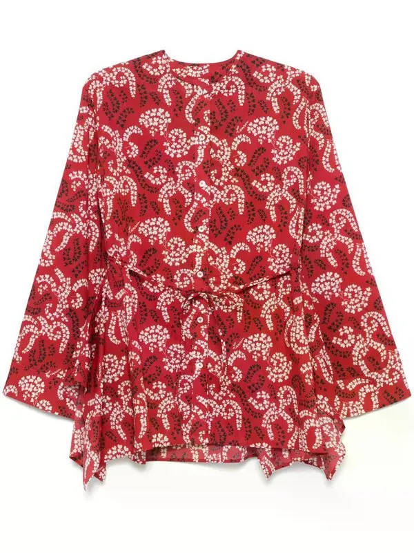 LANVIN Printed Cotton Shirt