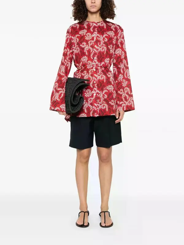 LANVIN Printed Cotton Shirt