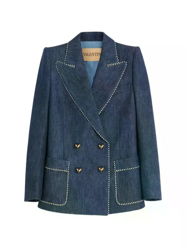 Valentino Garavani Chambray Denim Jacket