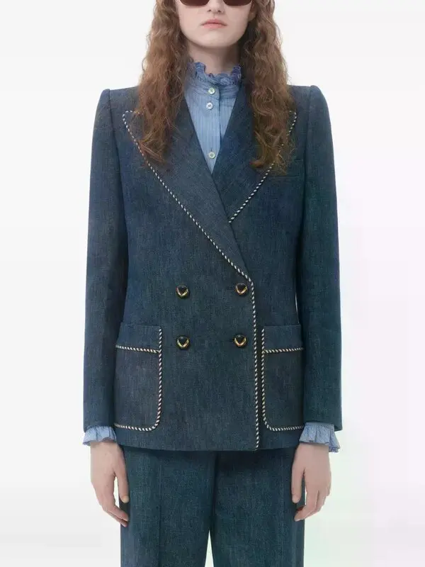 Valentino Garavani Chambray Denim Jacket