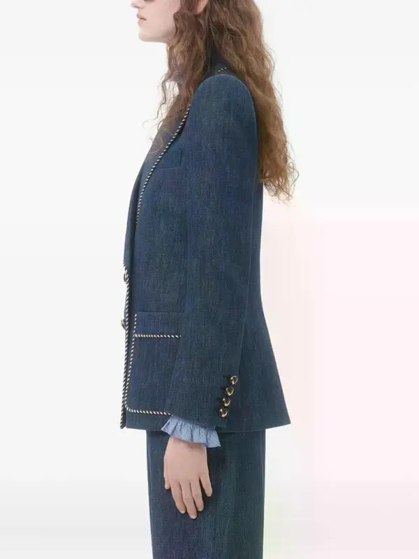 Valentino Garavani Chambray Denim Jacket