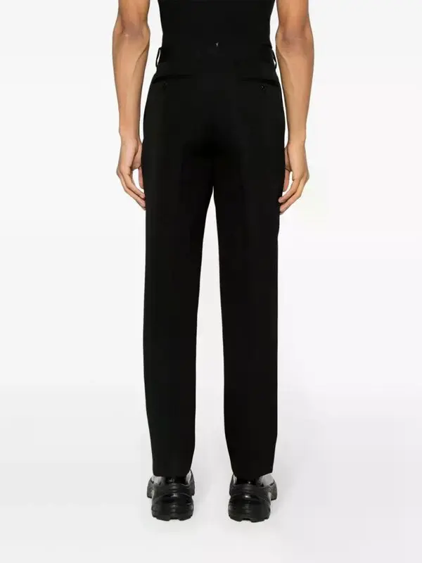 Alexander McQueen Mid-rise Tailored Wool Trousers
